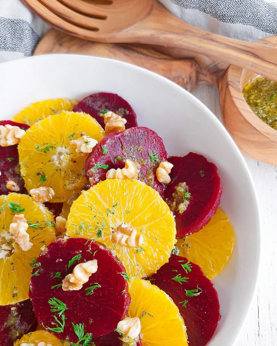 Quick Beetroot Orange Salad